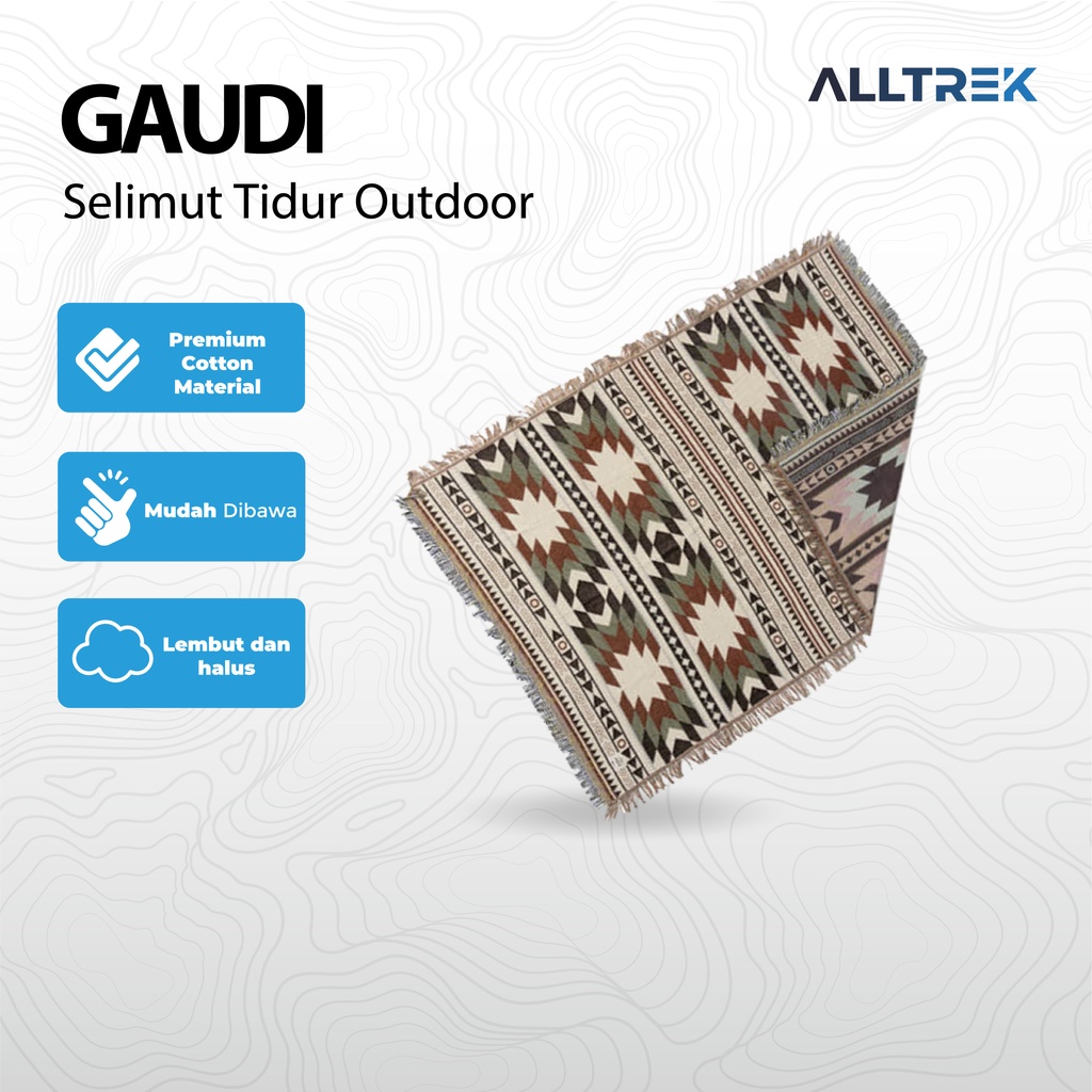 Jual ALLTREK Selimut Hangat GAUDI Warm Blanket Double Sided | Shopee ...