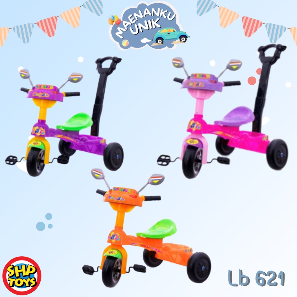Jual Mainan Anak Sepeda Roda Tiga Tricycle Bike LB 621 -Maenan SHP Toys ...