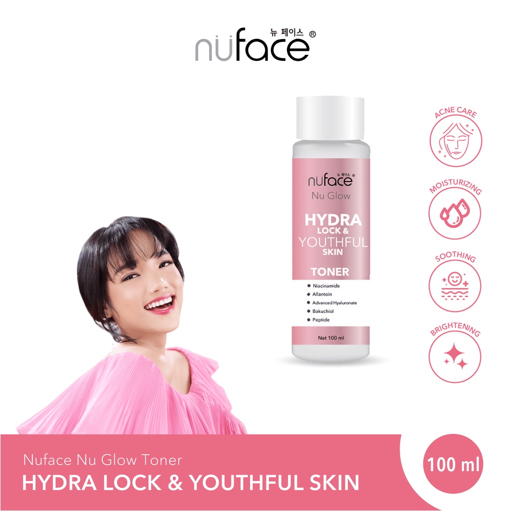 Jual Nuface Nu Glow Hydra Lock & Youthful Skin Toner | Shopee Indonesia