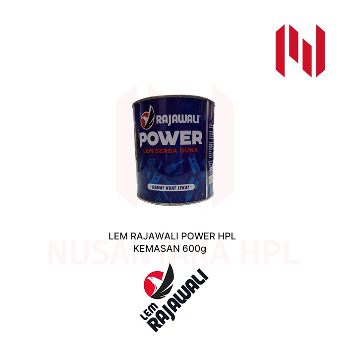 Jual RAJAWALI Lem Power HPL Biru Kaleng 600 Gram (Bukan Fox) | Shopee ...