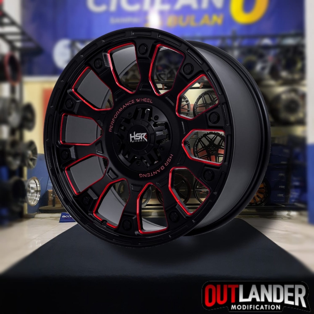 Jual Velg Racing Mobil Fortuner Ring 20 HSR BANTEMG Pelek R20 Pajero ...