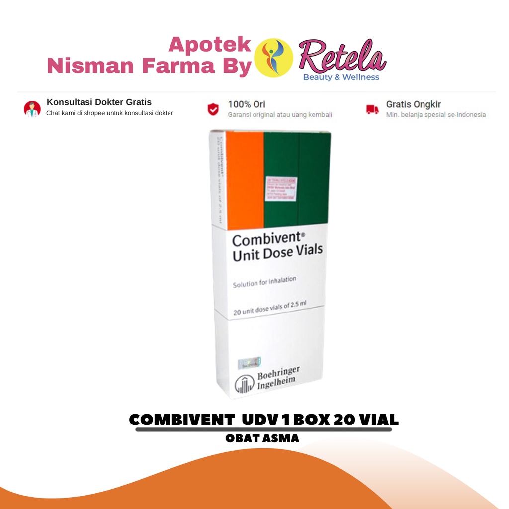 Jual COMBIVENT 2,5ML UDV 1 BOX 20 VIAL @ 2,5 ML | Shopee Indonesia