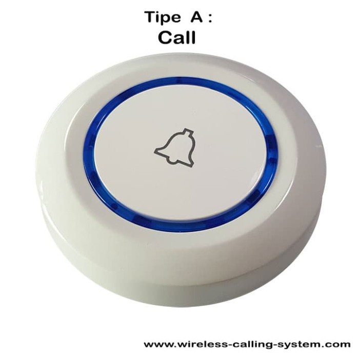 Jual [Wr540] Wireless Calling Button White Wcs800 [Ada] | Shopee Indonesia