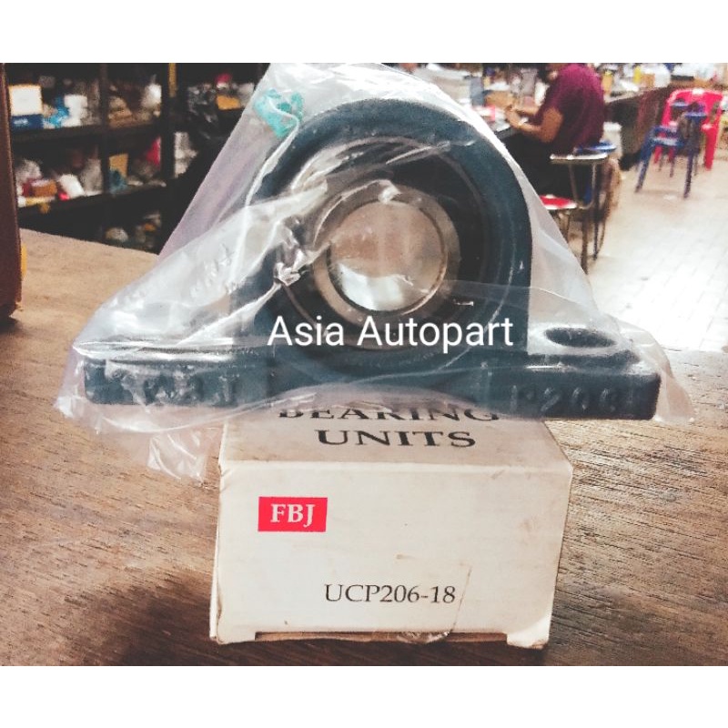 Jual Pillow Block Bearing UCP 206-18 FBJ As 28.575mm | Shopee Indonesia