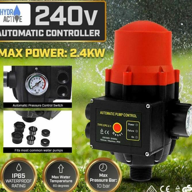 Jual Pompa Air Otomatis We-02A Automatic Pressure Pump Control | Shopee ...
