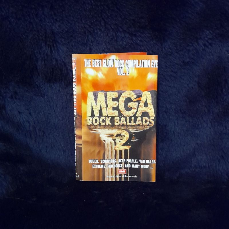 Jual Kaset MEGA ROCK BALLADS - Vol. 2 | Shopee Indonesia