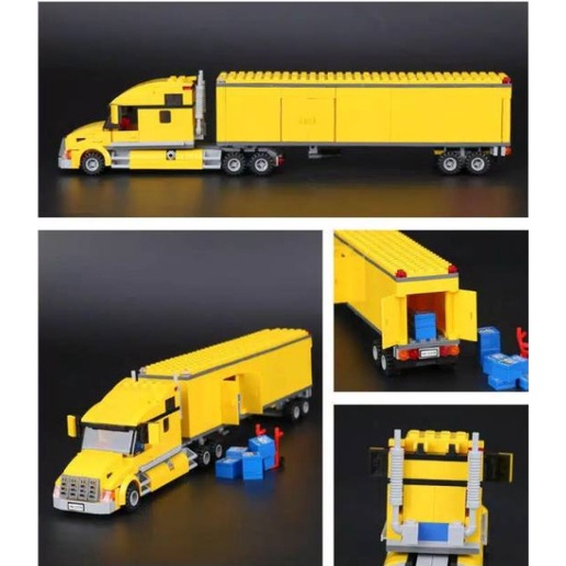 Jual Diskon Spesial Brick City Cities Mobil Truk Box Kontener Lepin ...