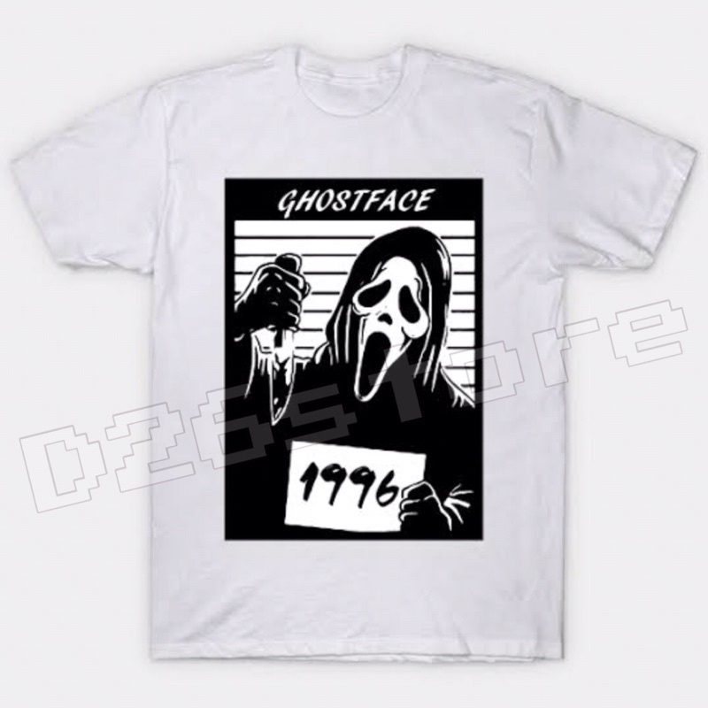 Jual Kaos Ghostface Killer since 1996 Film Scream Movie Stab Horror ...
