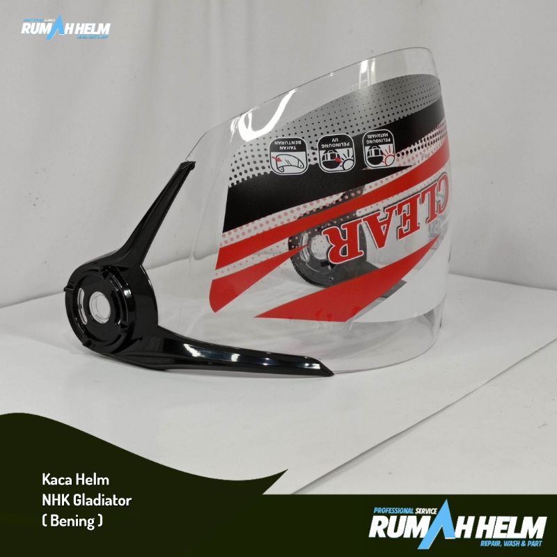 Jual Kaca Helm NHK Gladiator Bening | Shopee Indonesia