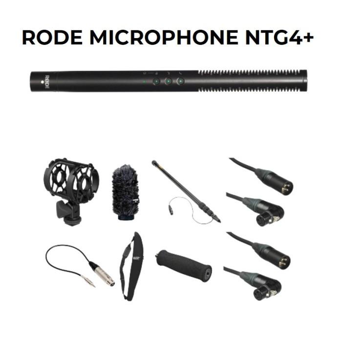 Jual Rode NTG4+ / NTG 4+ / NTG-4+ Shotgun Microphone | Shopee Indonesia