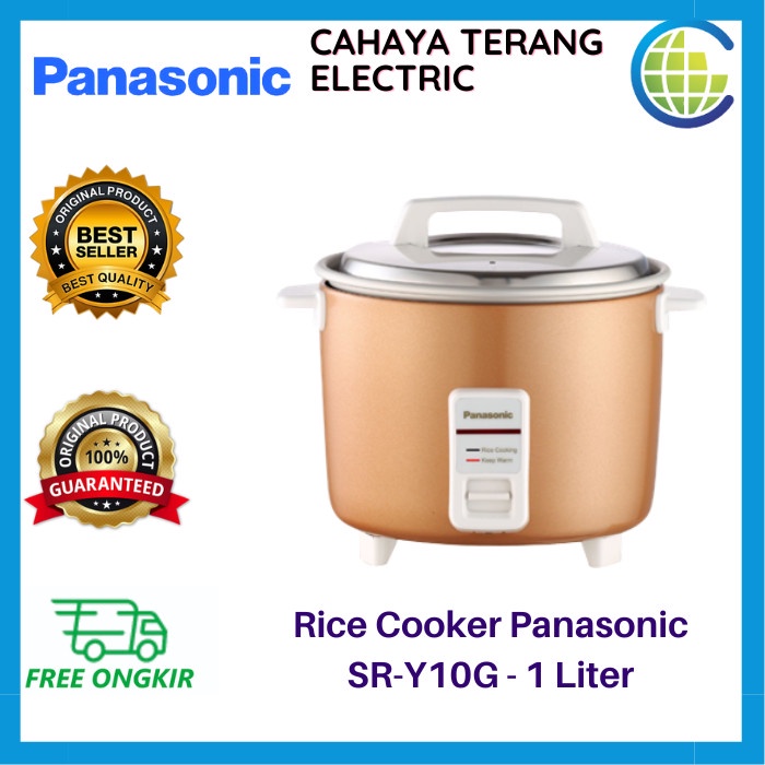 Jual RICE COOKER PANASONIC SR-Y10G SR Y10G - 1 LITER | Shopee Indonesia