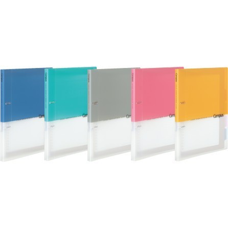 B6 Binder Kokuyo IroAtsu Ring File - B6 Horizontal 2-Hole Binder With ...