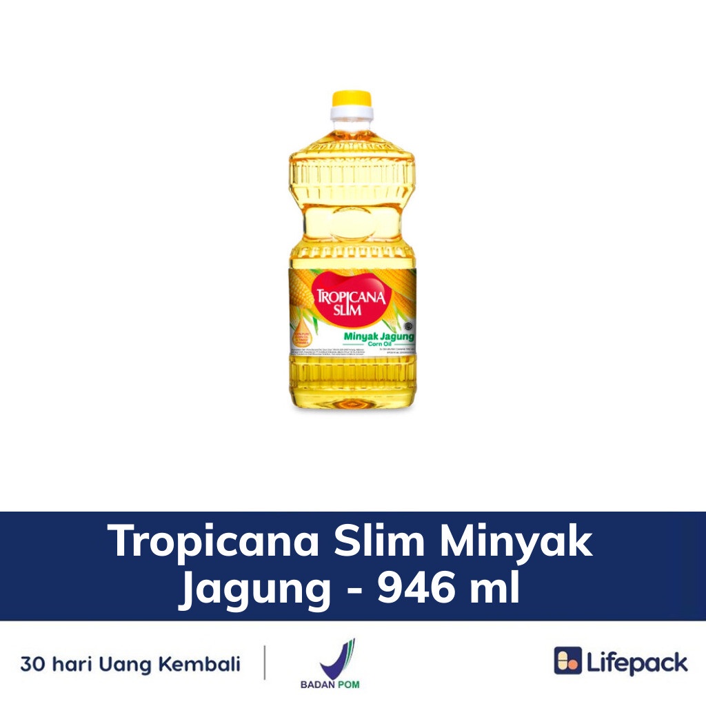 Jual Tropicana Slim Minyak Jagung - 946 ml - LIFEPACK | Shopee Indonesia