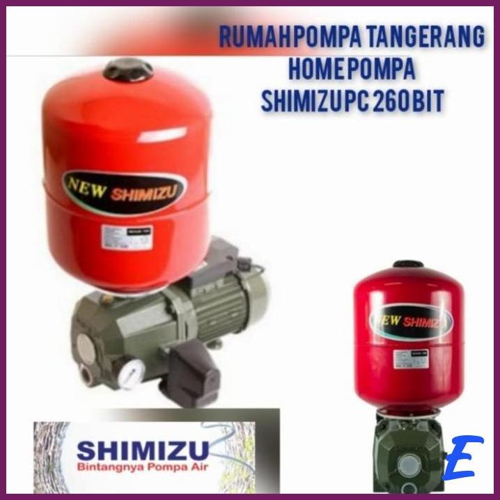 Jual POMPA SHIMIZU PC 260 BIT POMPA AIR JET PUMP SHIMIZU OTOMATIS [HOMP] | Shopee Indonesia