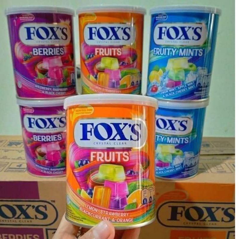 Jual Permen FOX Kaleng 180gr | Shopee Indonesia