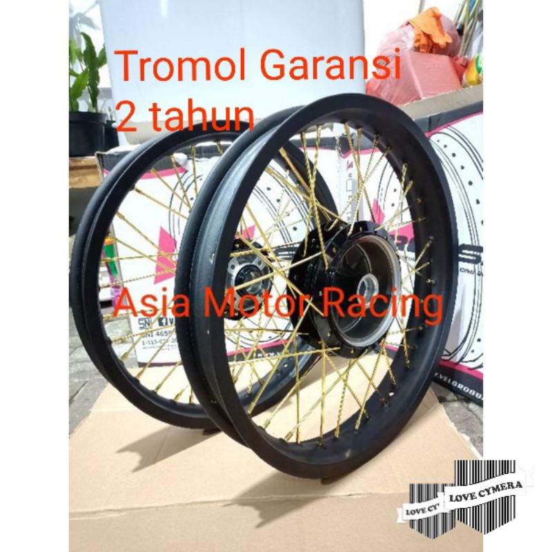Jual Paketan Velg Original Rx king Rxking Velg VRossi Tapak Lebar Depan ...
