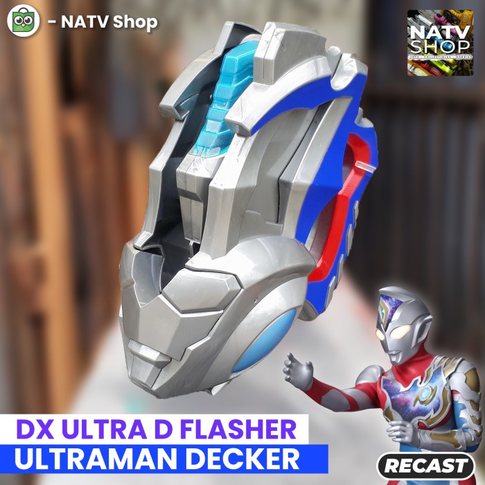 Jual DX Ultraman Decker D-Flasher - Sound Original - RECAST Spark ...