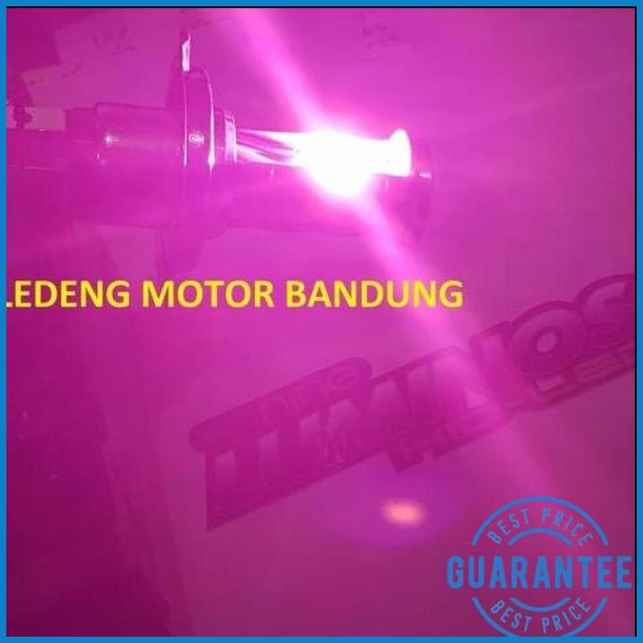 Jual HEADLAMP LED LG H4 HS1 NINE LUMINOS LAMPU MOTOR DUA SISI PINK ...