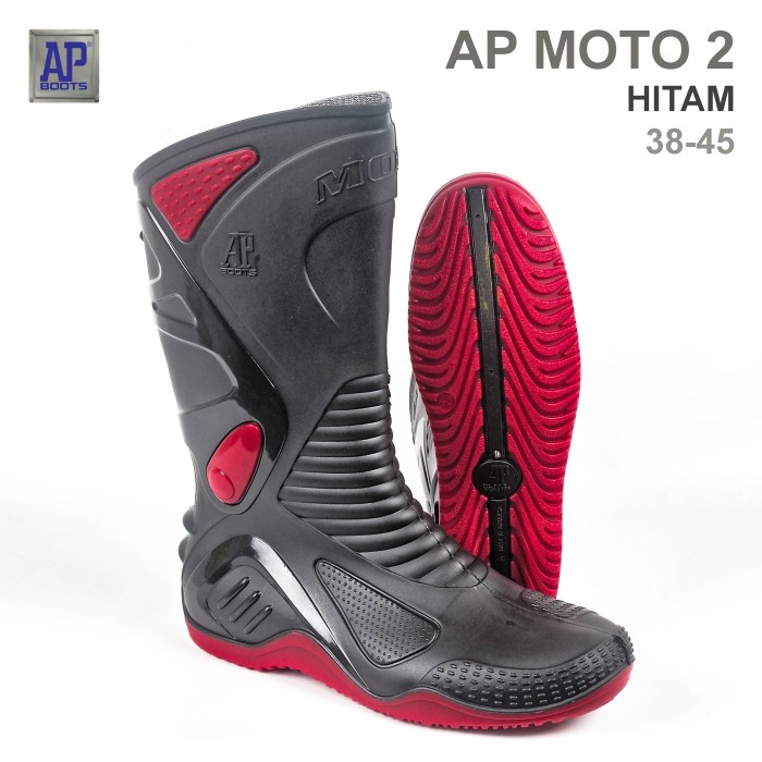 Jual AP Boots MOTO 2 - Sepatu Boot PVC | Shopee Indonesia