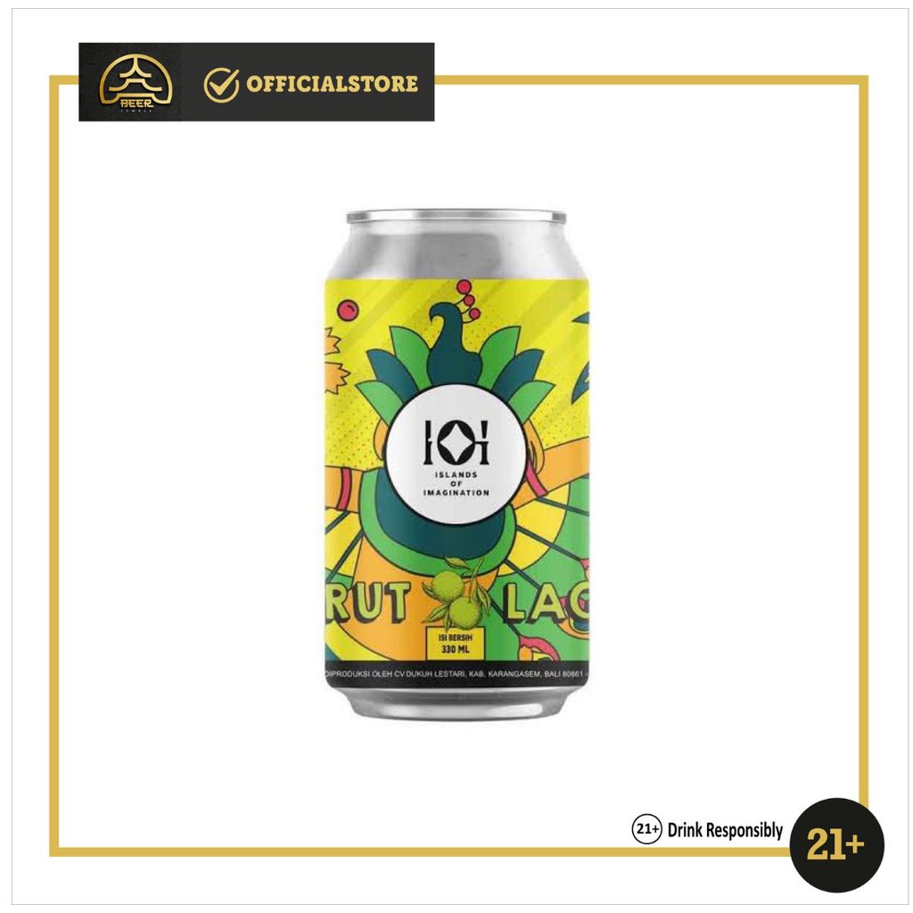 Jual IOI Brut Lager Beer 330ml | Shopee Indonesia