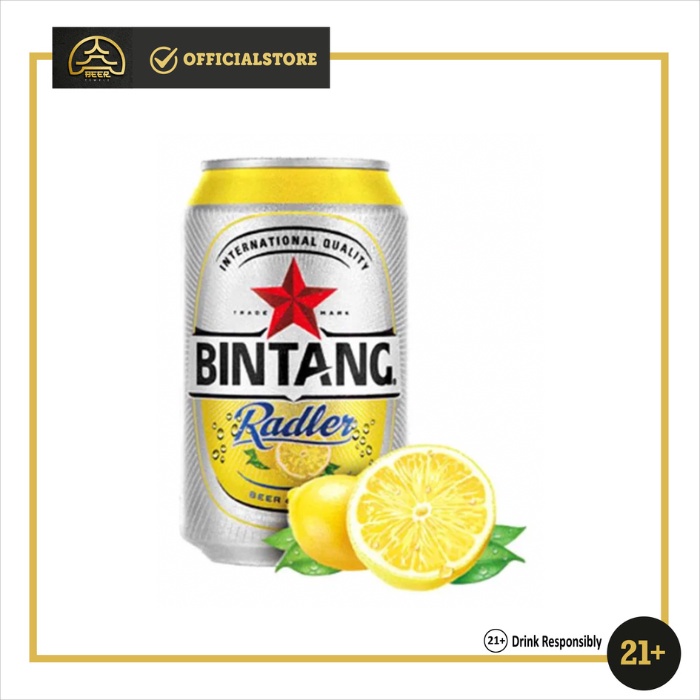Jual Bintang Radler Lemon Beer Can 320ml | Shopee Indonesia