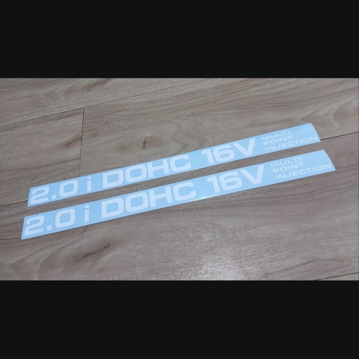 Jual Stiker mobil 2.0 DOHC 16V MPI Mitsubishi Eterna | Shopee Indonesia