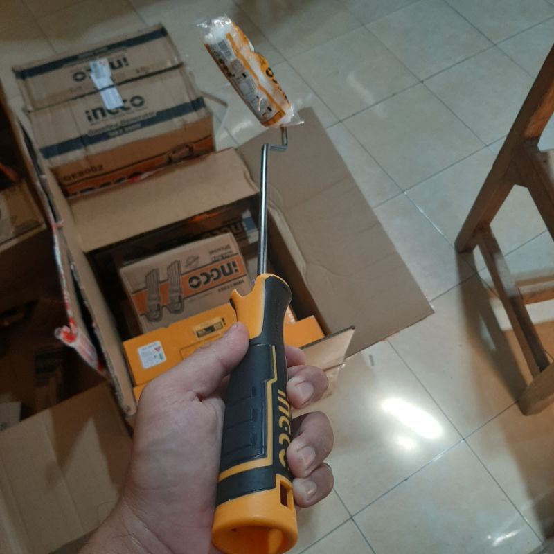 Jual Roll Cat Ukuran 4 Inch Ingco HRHT061001D | Shopee Indonesia