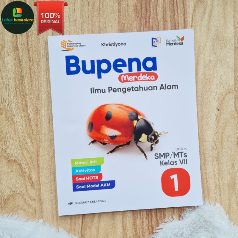 Jual Bupena Merdeka IPA SMP Kelas 7 - Kurikulum Merdeka - Penerbit Erlangga - Buku Original ...