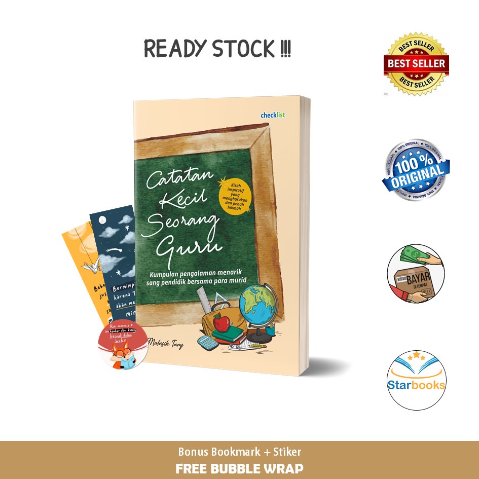Jual Buku Catatan Kecil Seorang Guru - Checklist (Self improvement ... Jual Buku Catatan Kecil Seorang Guru - Checklist (Self improvement ...