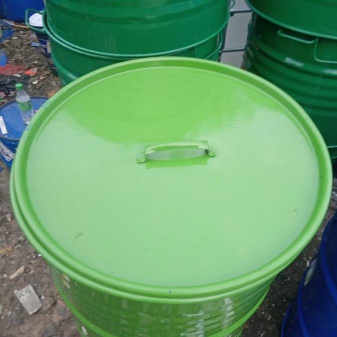 Jual tutup drum besi 200 liter/tutup tong sampah ghe07 | Shopee Indonesia