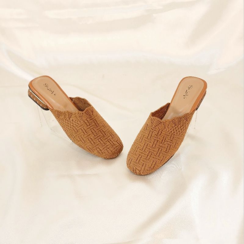 Jual Arlaine Christabel Sandal Bustong Wanita / Sandal Slop Wanita ...