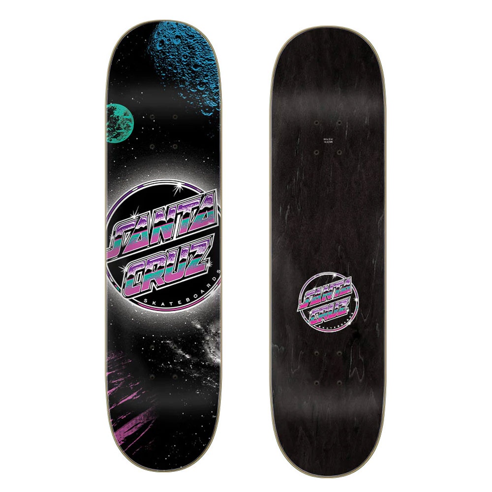 Jual Santa Cruz 8in x 31.6in Chrome Dot Space Everslick Deck | Shopee ...