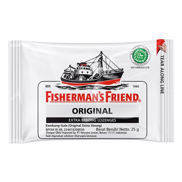 Jual FISHERMENS FRIEND EXTRA STRONG PUTIH 25 GR - PERMEN | Shopee Indonesia