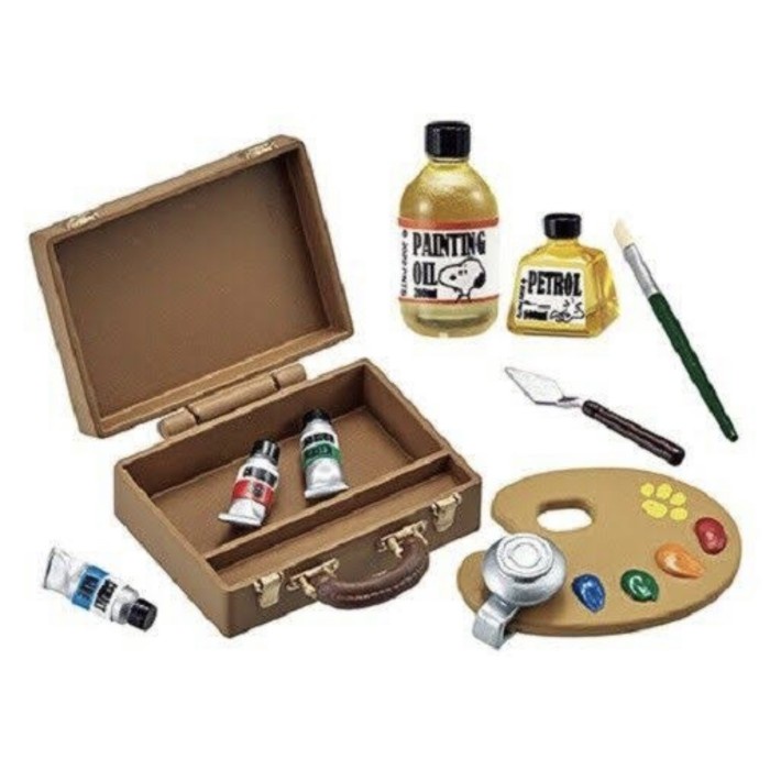 Jual Miniatur Re-Ment Snoopy Art Studio Peanuts Rement Snoopy'S Figure ...