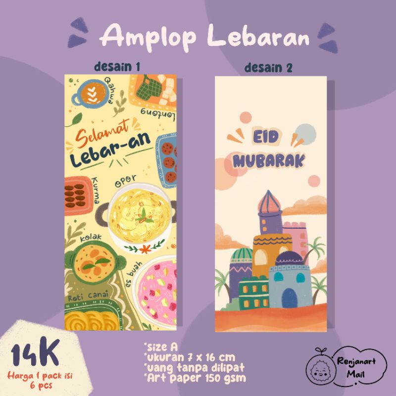 Jual Amplop Lebaran Lucu (SIZE A) | Shopee Indonesia