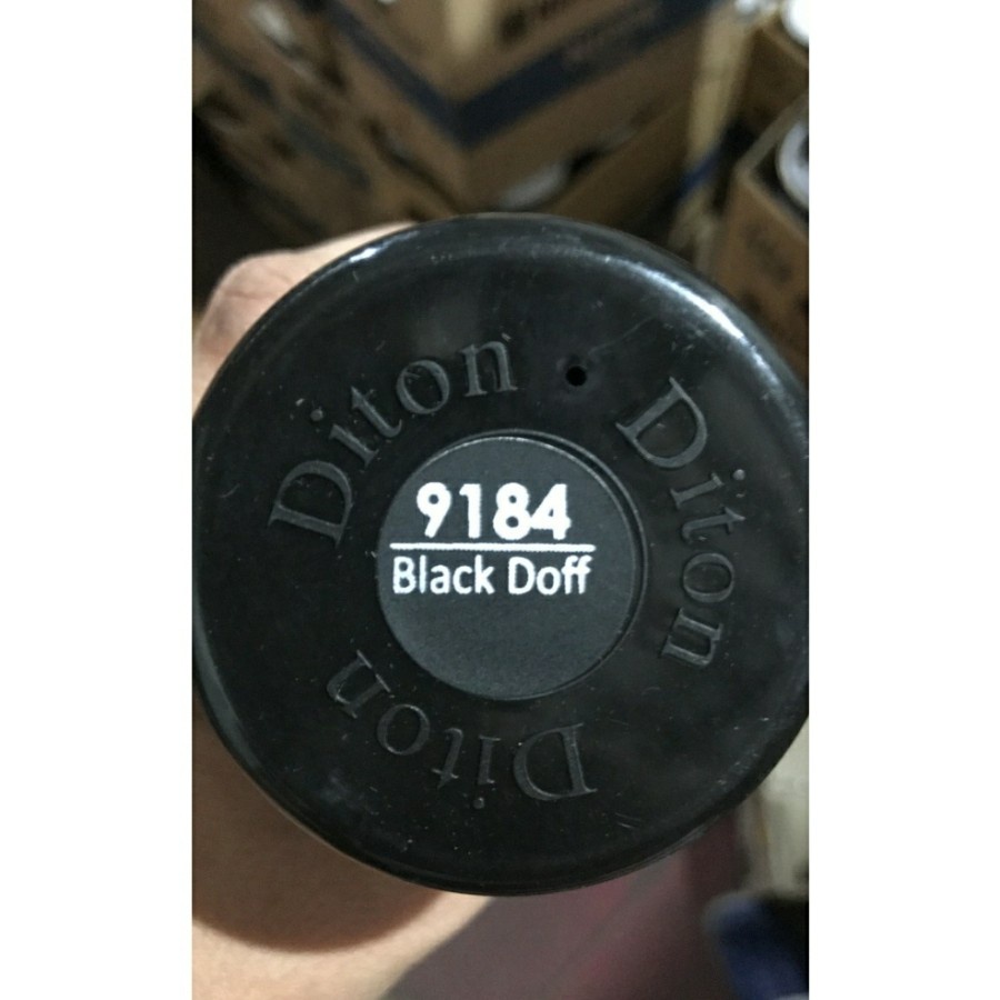Jual Diton Premium Black Doff 9184 / Hitam dof | Shopee Indonesia