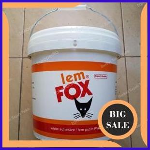 Jual Lem Fox Putih Lem Putih PVAC Ember MERAH 10Kg 10 Kg Plamur Kayu ...