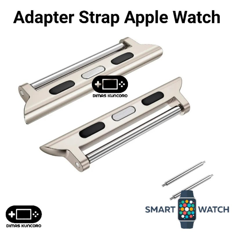 Jual Adapter Strap Apple Watch connector konektor 1 2 3 4 5 6 7 8 9 se ...