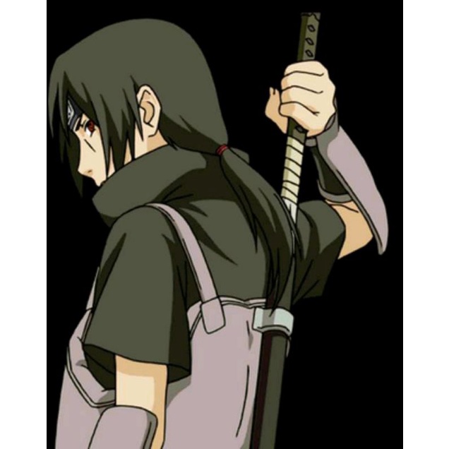 Jual Katana Kayu Itachi uchiha Anime naruto untuk cosplay mainan kayu ...