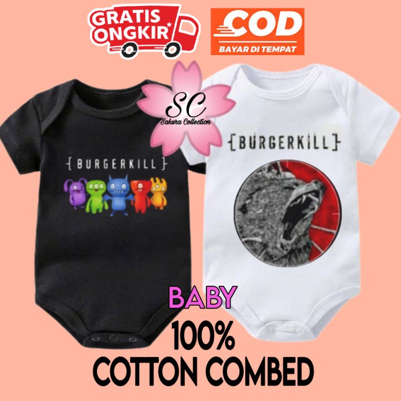 Jual Kaos baju bayi jumper baby kids pendek band BURGERKILL punk rock ...