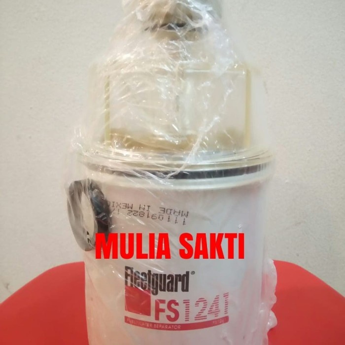 Jual MLSI Filter Fleetguard FS1241 with Bowl | Shopee Indonesia