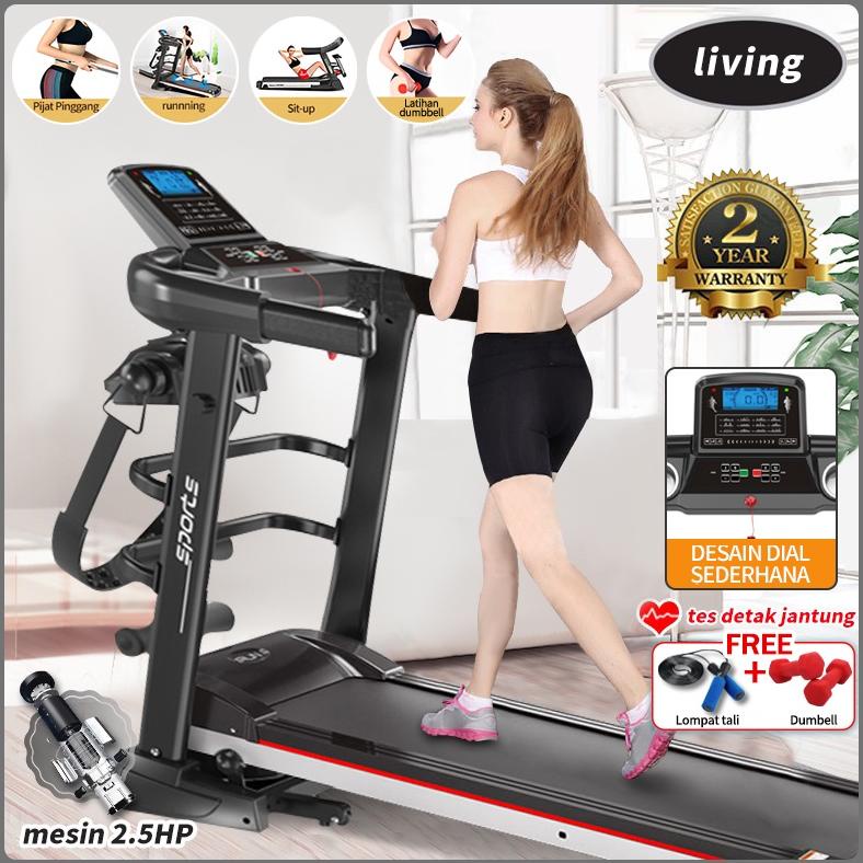 Jual Motorized Treadmill Listrik Alat fitness treadmill elektrik LED ...