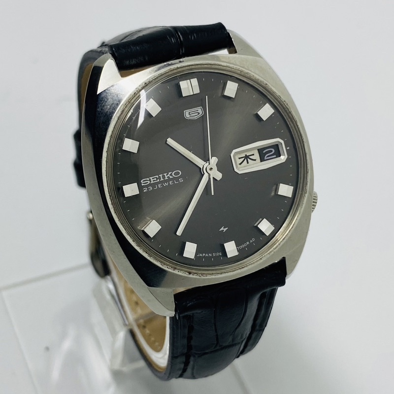 Jual Seiko 5 5126-7000 Black Dial Made in Japan | Shopee Indonesia