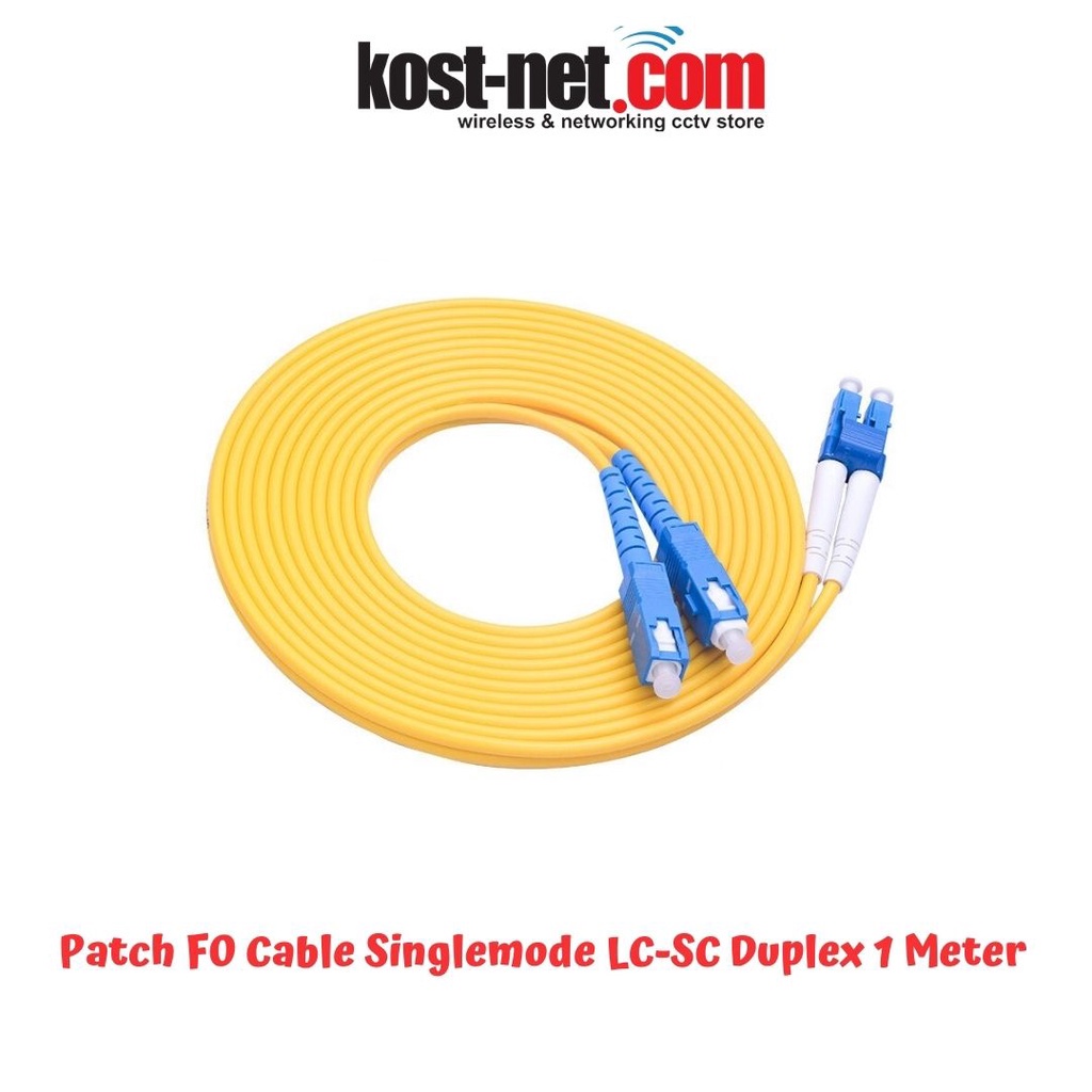 Jual Patch FO Cable Singlemode LC-SC Duplex 1 Meter | Shopee Indonesia