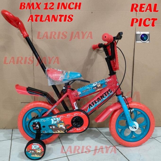 Jual SEPEDA ANAK 12 ATLANTIS RIZKY SAILOR BAN EVA RACING + DORONGAN ...