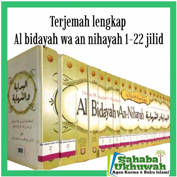 Jual al bidayah wa an nihayah lengkap 22 jilid - al bidayah wan nihayah ...