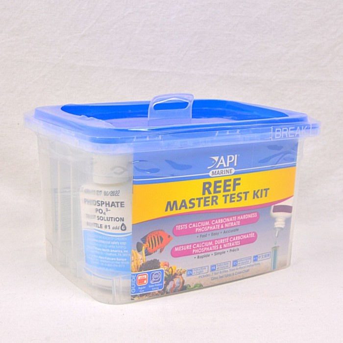 Jual API ALAT TEST AIR LAUT REEF MASTER TEST KIT | Shopee Indonesia