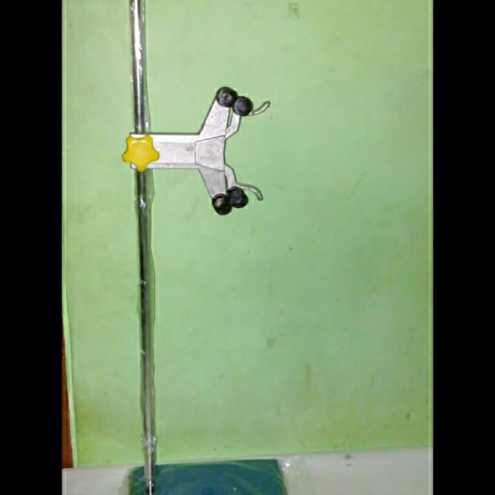 Jual statif dan klem buret single - alat peraga pendidikan ...
