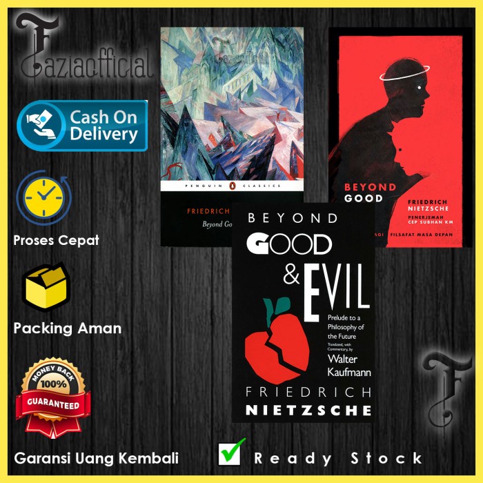 Jual Beyond Good and Evil by Friedrich Nietzsche (English) | Shopee ...