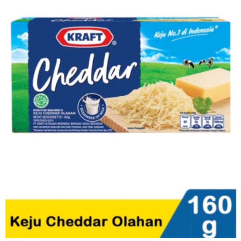 Jual Kraft Cheddar 160 gr dan Kraft All In Cheddar Cheese Kraft ...